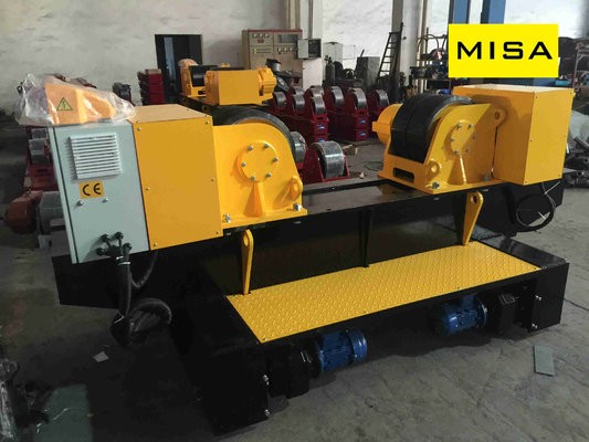 Assembly Steel Pipe Conventional Turning Rollers With 350mm Wheel Diameter