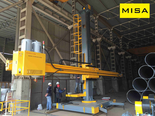 Fixed And Manual Welding Cloumn And Boom With 2.75kw Motor For Flat Welding