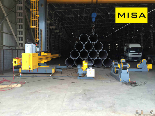 LH4050 Fixed And Manual Welding Cloumn And Boom With Cross Side And Seam Tracker