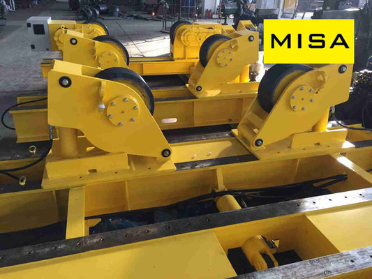 60T Automatic Conventional Welding Rotators With 2*2.2KW Motor For Vessel Welding