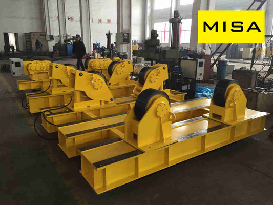 60T Automatic Conventional Welding Rotators With 2*2.2KW Motor For Vessel Welding