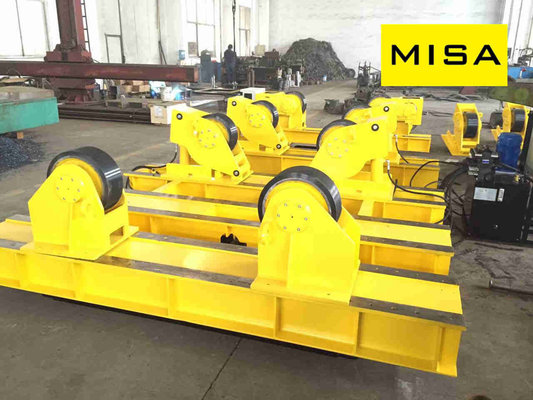 60T Automatic Conventional Welding Rotators With 2*2.2KW Motor For Vessel Welding