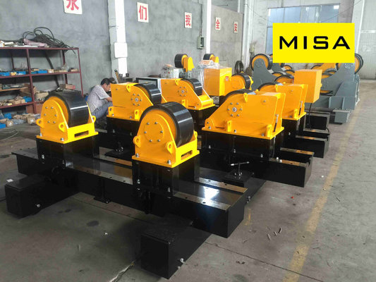 60T Automatic Conventional Welding Rotators With 2*2.2KW Motor For Vessel Welding