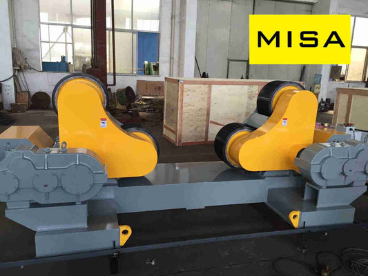 40T Self Aligning Welding Rotator With PU Wheels