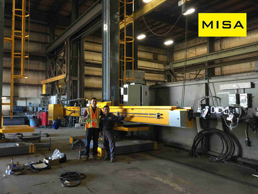 Manual Welding Manipulator With Cross Side And Seam