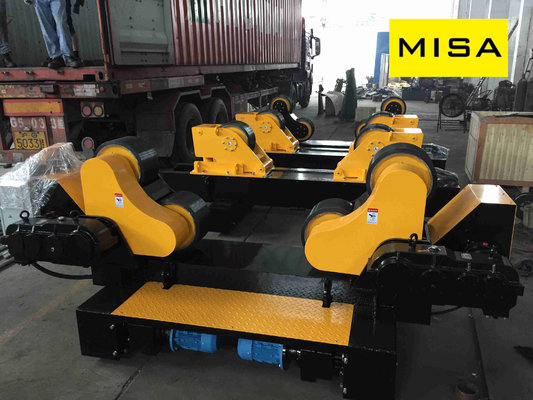 2.2kw Motor Pipe Turning Rollers With PU Wheels