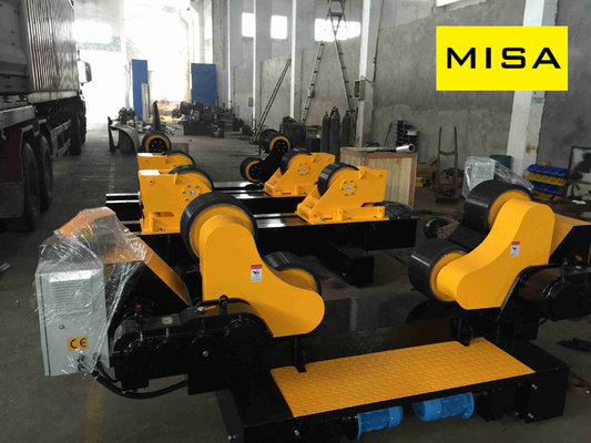 2.2kw Motor Pipe Turning Rollers With PU Wheels