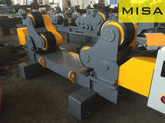Double Drive 40 Ton Welding Rotator For Pipe Manufacturing Industries