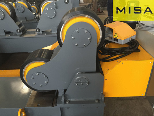 Double Drive 40 Ton Welding Rotator For Pipe Manufacturing Industries