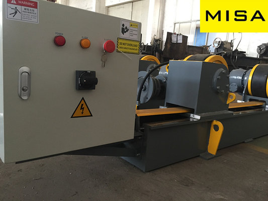 10T Polyurethane Welding Turning Rolls With 300mm Wheel Diameter