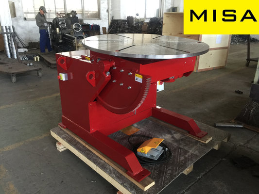 10T Fixed Welding Positioner Turntable With 3KW Turning Power For Pipe Welding