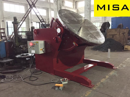 10T Fixed Welding Positioner Turntable With 3KW Turning Power For Pipe Welding