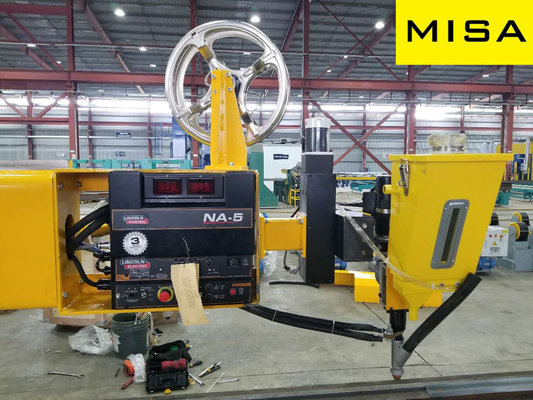 Manual Welding Column And Boom With Cross Side And Seam Tracker For Flange Welding