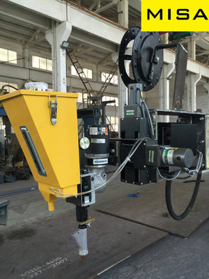 Manual Welding Column And Boom With Cross Side And Seam Tracker For Flange Welding