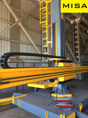 Manual Welding Column And Boom With Cross Side And Seam Tracker For Flange Welding