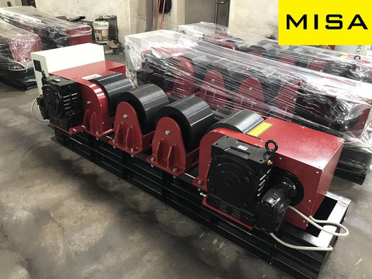 Bolt Adjustment Welding Turning Rolls With 2*1.5KW Motor For Pressure Vessel Welding