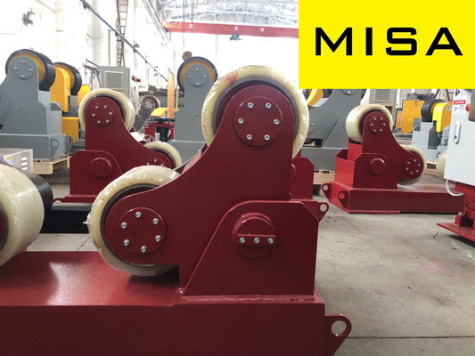 Self Alignment Seam Welding Turning Rolls With Polyurethane Rollers