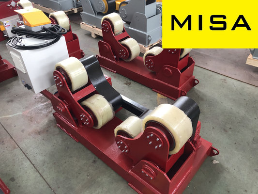 Self Alignment Seam Welding Turning Rolls With Polyurethane Rollers
