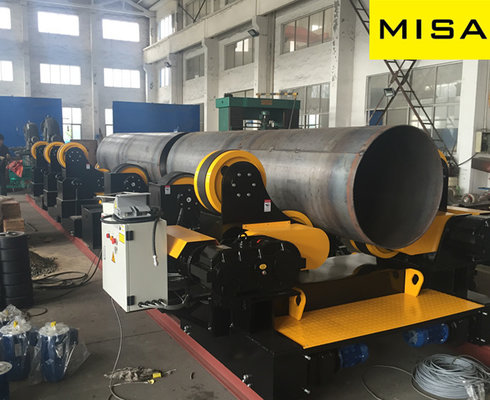60t Self Aligning Tank Fit Up Rolls With 4kw Motor
