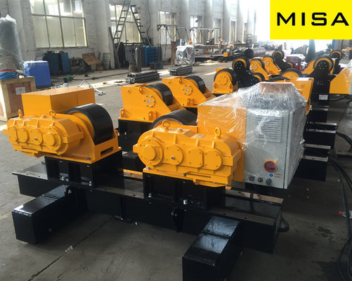 60t Self Aligning Tank Fit Up Rolls With 4kw Motor