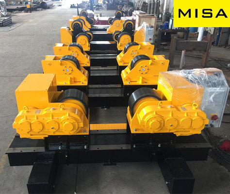 60t Self Aligning Tank Fit Up Rolls With 4kw Motor