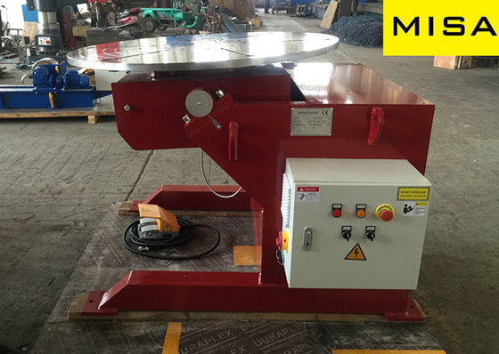 3 Ton Fixed Welding Positioner With 1.5KW Turning Power And 1400mm Turning Table
