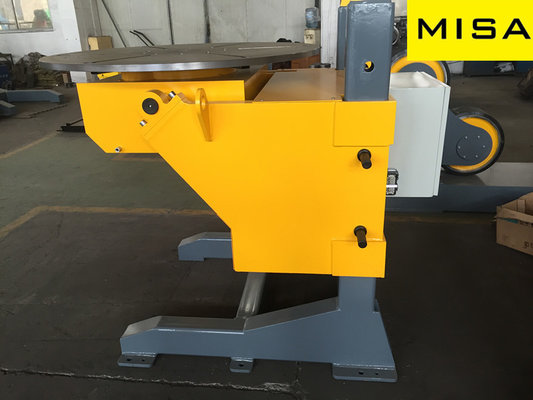 5 Ton Manual Elevating Welding Positioner Max Turning Distance 1000mm 0.37kw Motor