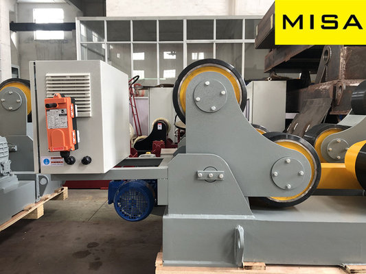 Self Aligning Welding Turning Rolls, Automatic Pipe Roller For Welding, 0.75kw Motor
