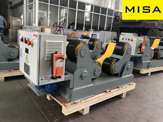 Self Aligning Welding Turning Rolls, Automatic Pipe Roller For Welding, 0.75kw Motor