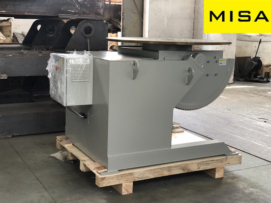 Standard Fixed Welding Positioner With 1.5kw Power 0-120 Turning Angle