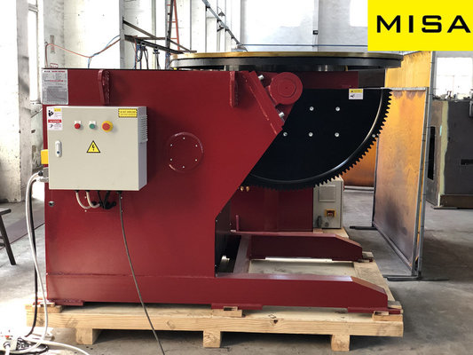 5 Ton Fixed Welding Positioner 1500mm Turning Table 3kw Truning Power