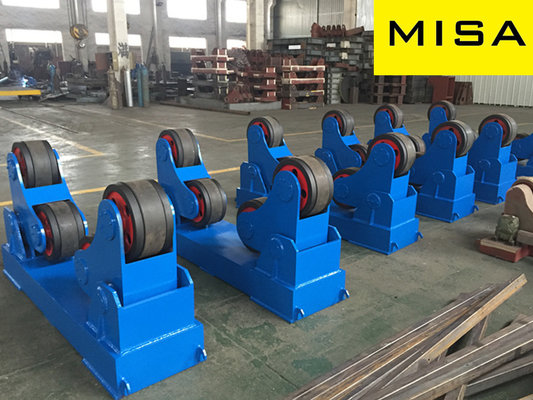 4kw Pipe Welding Rollers for Cylinder Welding , VFD Adjustable Tank Rotator