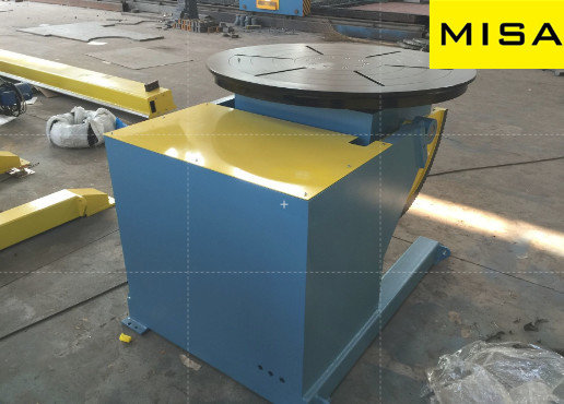 Rated Load Cap 600Kg Pipe Roller Welding Positioner , Welding Positioning Equipment