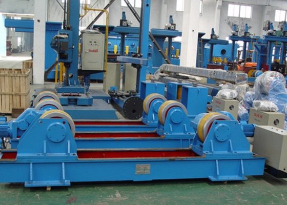 Adjustable Conventional Tank Turning Rolls PU Wheels HGK-40, 2*1.5KW Power
