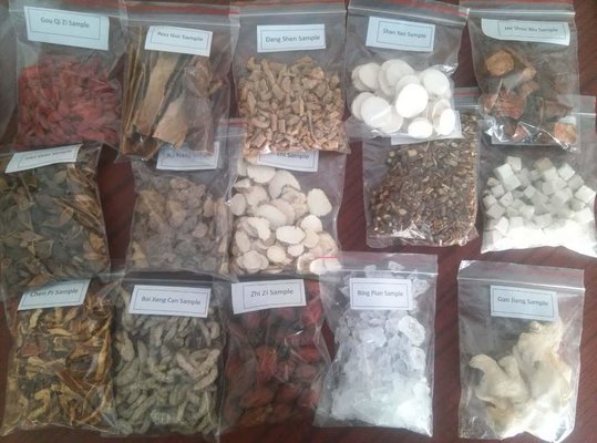 TCM Dried raw herbs, herbal extracts powder and granule