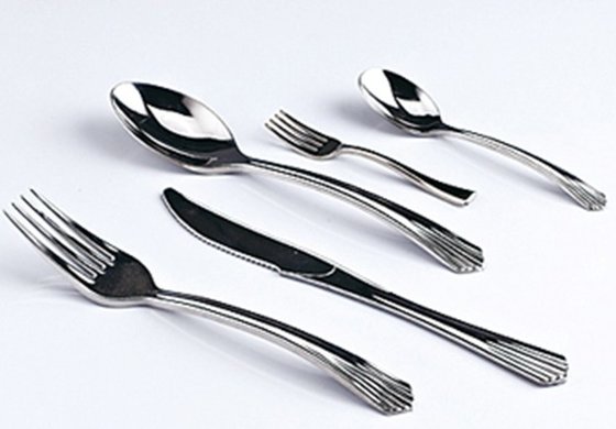 plastic cutlery, disposable tableware, plastic silver cutlery