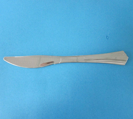 plastic knife，  plastic tableware， plastic cutlery,plastic silver cutlery