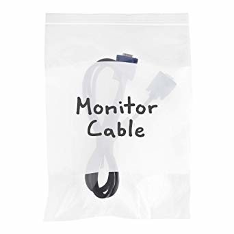 Reclosable Poly Bags with Label Panel