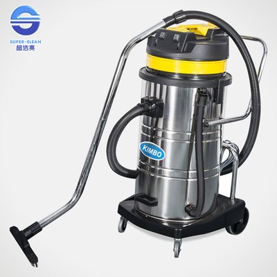 Professional 3000W Stainless Steel Wet And Dry Vacuum Cleaner 80L With Tilt