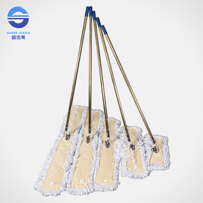 Big Residential microfiber Floor Cleaning Mops for School , Supermarket