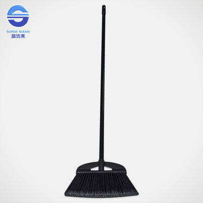 Black Long Handled Broom Cleaning Tools For Home / Office / Hotel