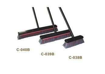 Commercial Cleaning Tools Floor Scrub Brush With Long Handle , 25cm 45cm 60cm