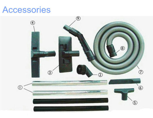 Stainless Steel Wet And Dry Vacuum Cleaner For Workshop / Hotel
