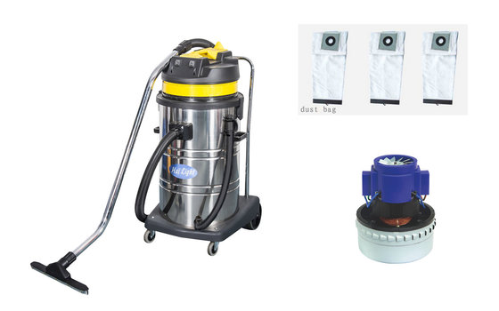 80Ltr  Wet And Dry Vacuum Cleaner Stainless Steel