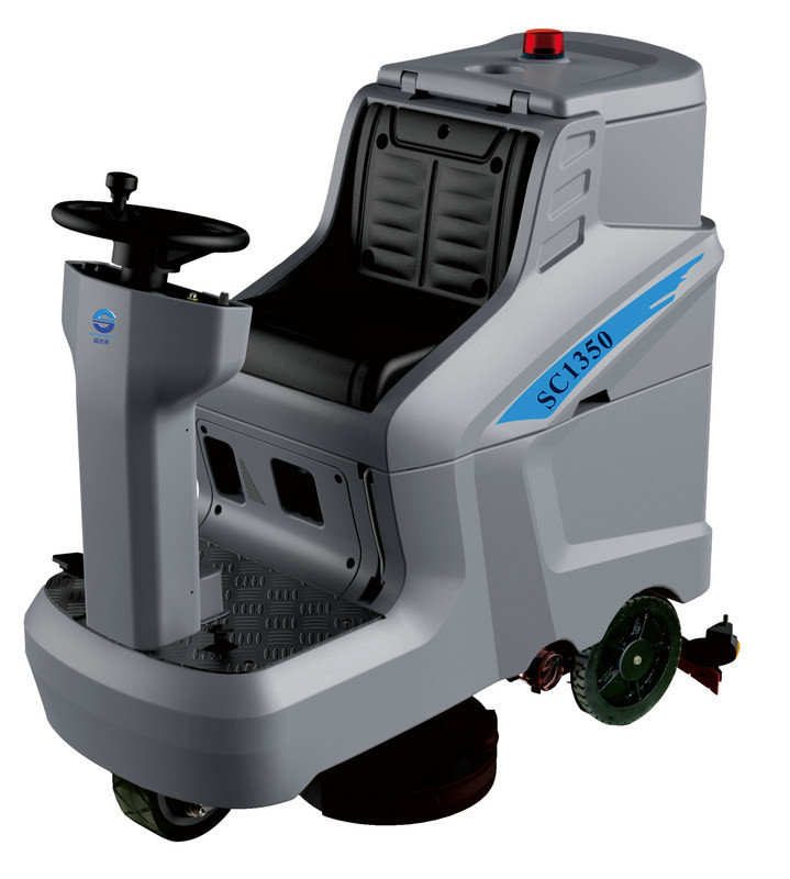 Scrubber Tile Floor Cleaning Machine 1250W 4.5km/h With High Speed