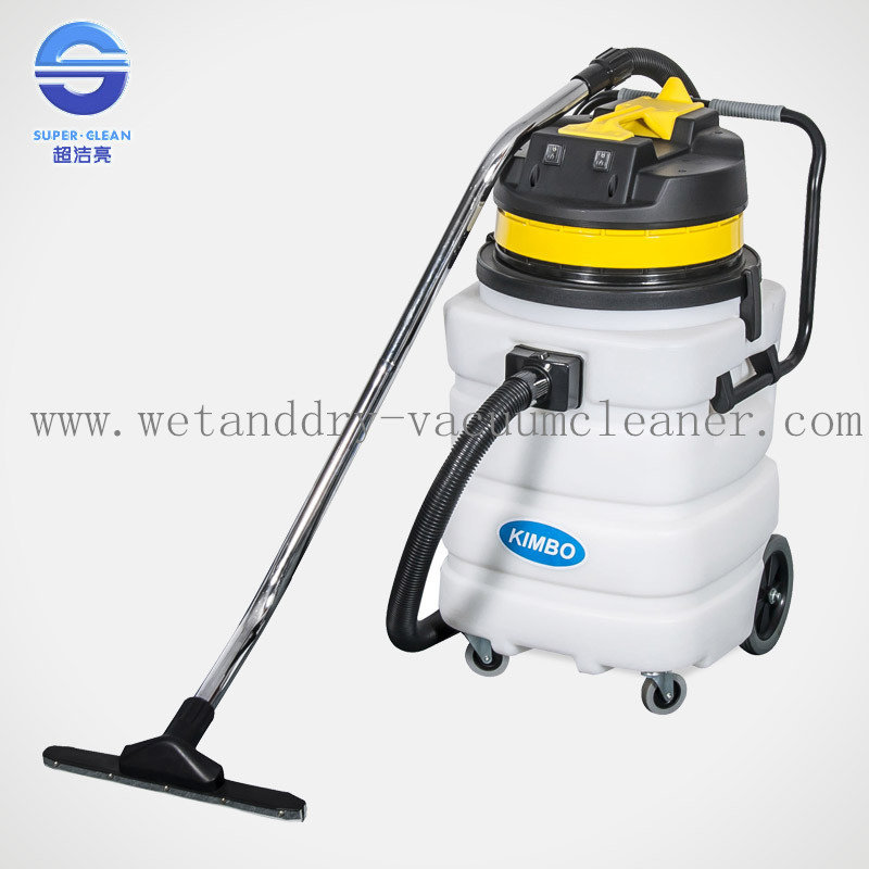90L 220V Wet And Dry Lightweight Vacuum Cleaner for car , double motor