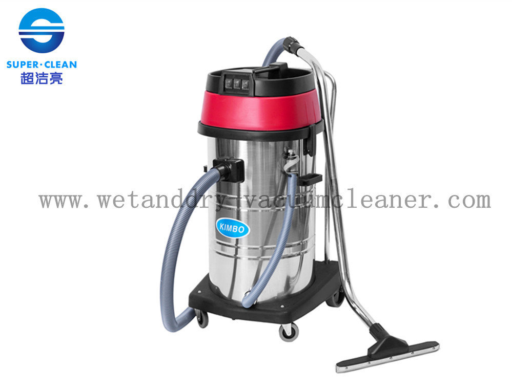 3000W Vacuum Cleaner Heavy Duty Wet Dry 80L High Capacity For Outdoor