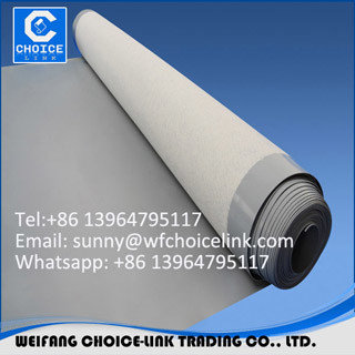 1.2mm- 2.0mm Hot sale PVC waterproof membrane/roofing membrane