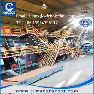 2million SBS/APP bitumen waterproof membrane production line/ waterproofing membrane machine