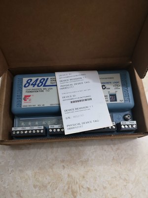 Rosemount 848L Logic Transmitter with Fieldbus 848LFANAS001T1JP1 Temperature Transmitter